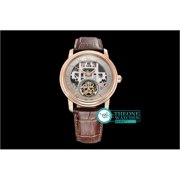 Blancpain - Fantasy Tourbillon Skeletonal RG/LE Grey Asia HW Tourbillon