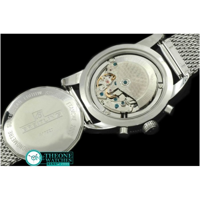 Breitling - Superocean 2010 Heritage Chrono SS/ME White A-7750