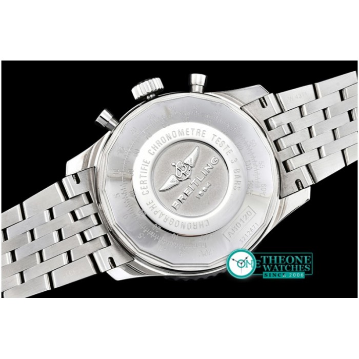 Breitling - Navitimer SS/SS Grey/Black Asia 7750 Mod