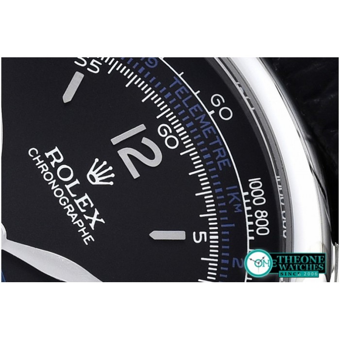 Rolex - Classic Ref.4113 Vintage Chrono SS/LE Black Venus 75